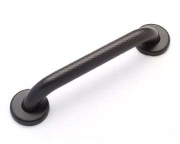 GBC-105.3 Series 1.25" Matte Black Shur-Grip Grab Bars
